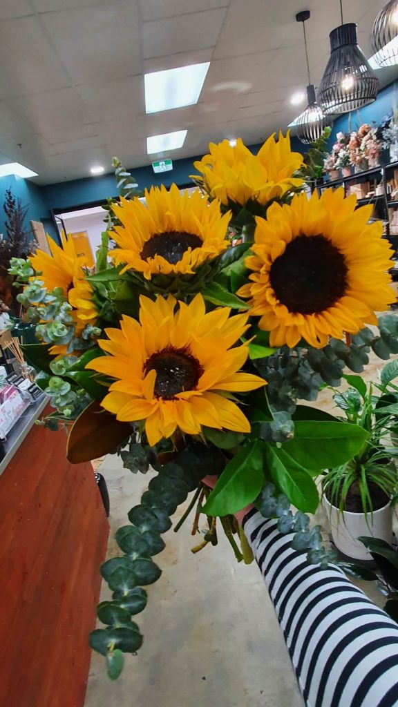 Sunflower Bouquet — Order flowers from Heavy Petal in Welland SA