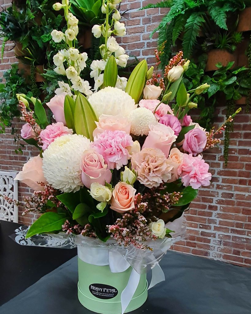 Vintage Hat Box — Order flowers from Heavy Petal in Welland SA